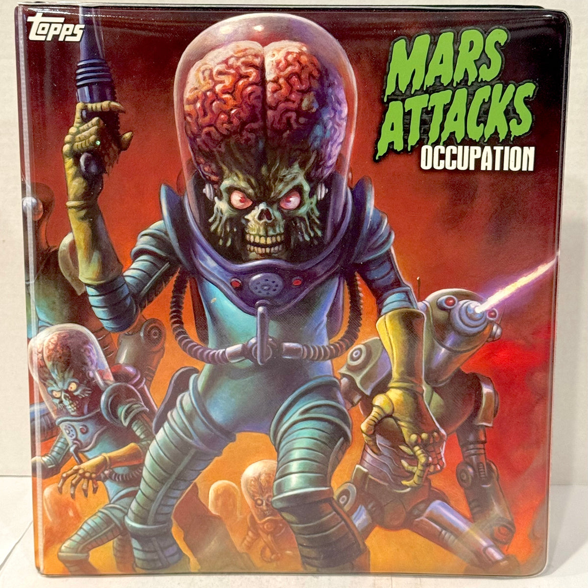 2015 Mars Attacks Occupation Empty Trading Card Album Binder Kickstart — TvMovieCards.com