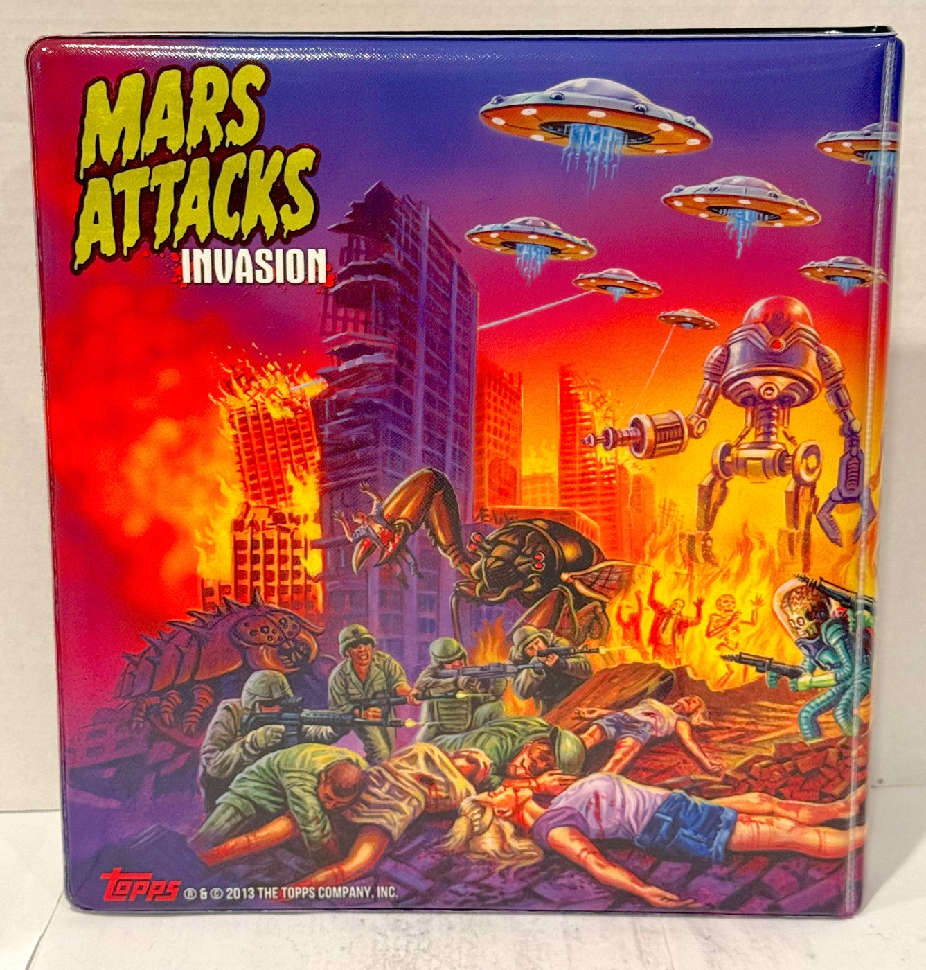 2013 Mars Attacks Invasion Empty Trading Card Album Binder Topps ...
