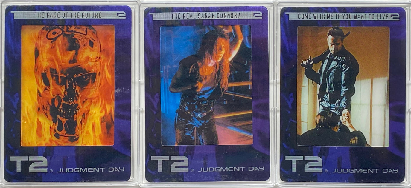 Terminator 2 Movie FilmCardz Ultra-Rare Metal Box Topper Chase Card Se ...