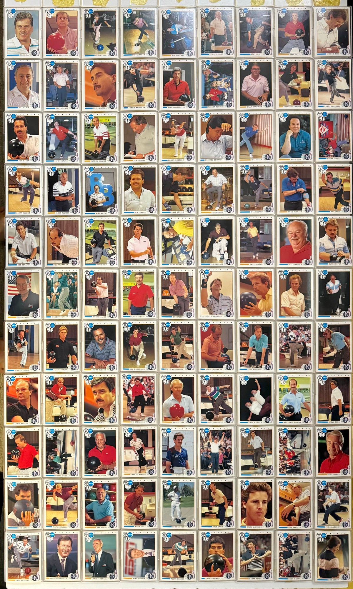 Kingpins Bowling Premiere Edition Vintage Trading Card Set of 100 Card — TvMovieCards.com