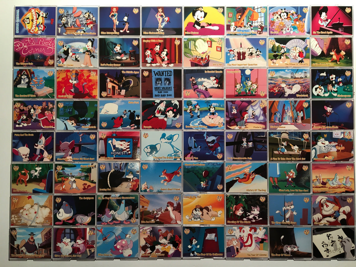 Animaniacs Cartoon Comic Base Card Set 72 cards Topps 1995 ...