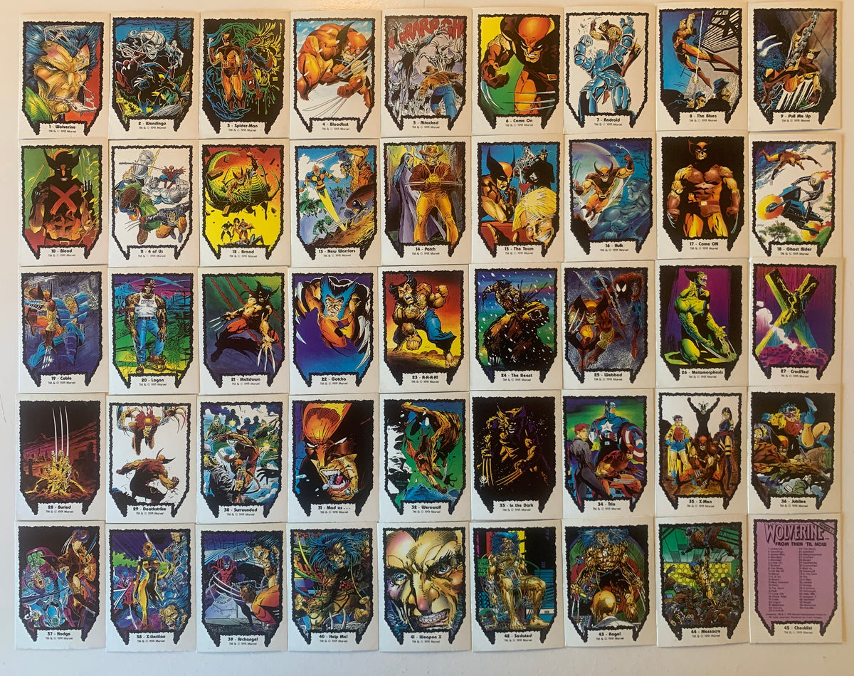 X-Men Uncanny X-Men (Covers) Series II Card Set 45 Cards Comic Images ...
