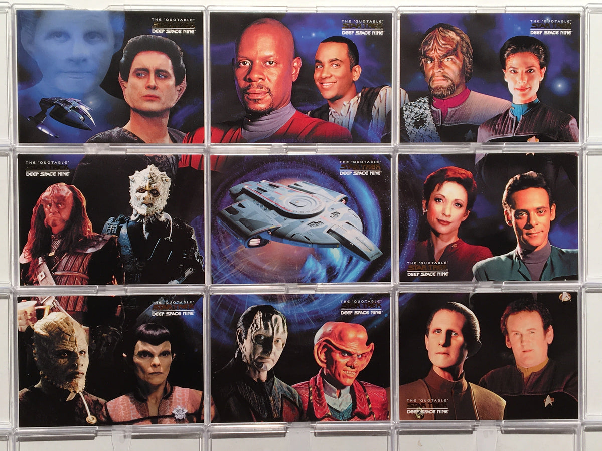 Star Trek Quotable Deep Space Nine DS9 Final Frontier Chase Card Set D ...