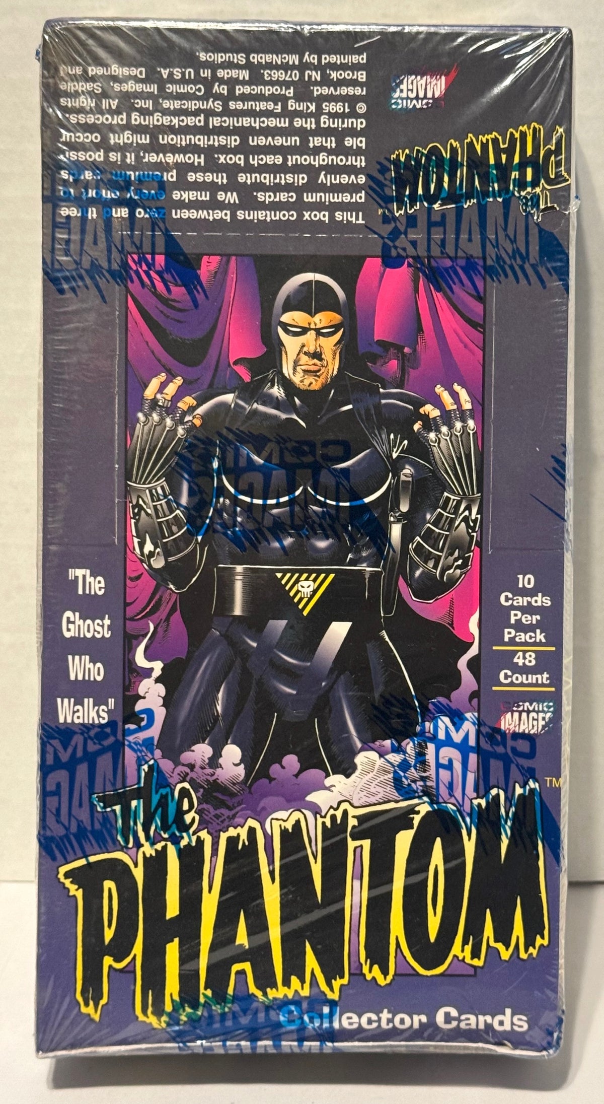 1995 The Phantom Trading Card Box Comic Images 48 Packs — TvMovieCards.com