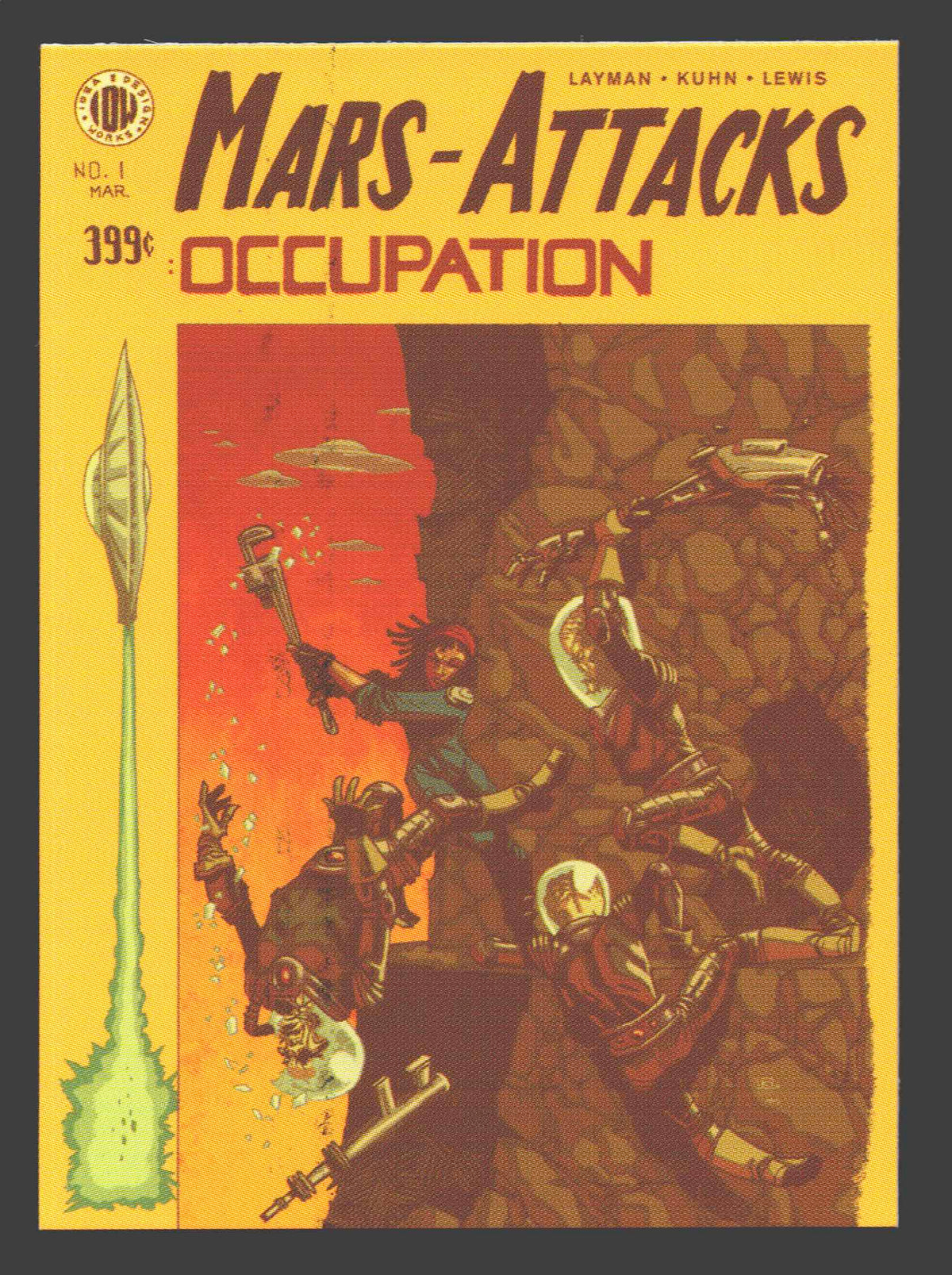 2015 Mars Attacks Occupation Mars-Attacks Occupation No. 1 Mar IDW Pro ...