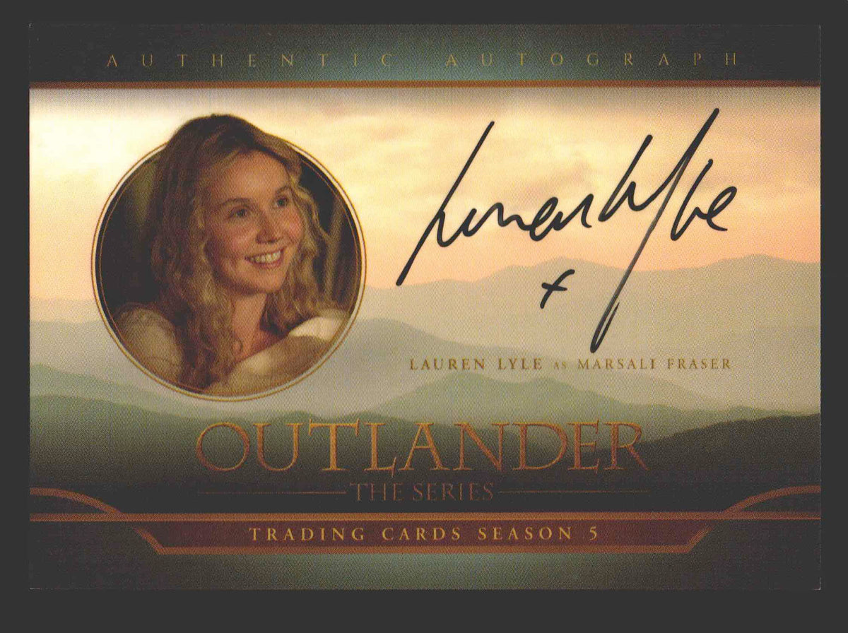 Outlander Season 5 Lauren Lyle as Marsali Fraser LL Autograph Card ...