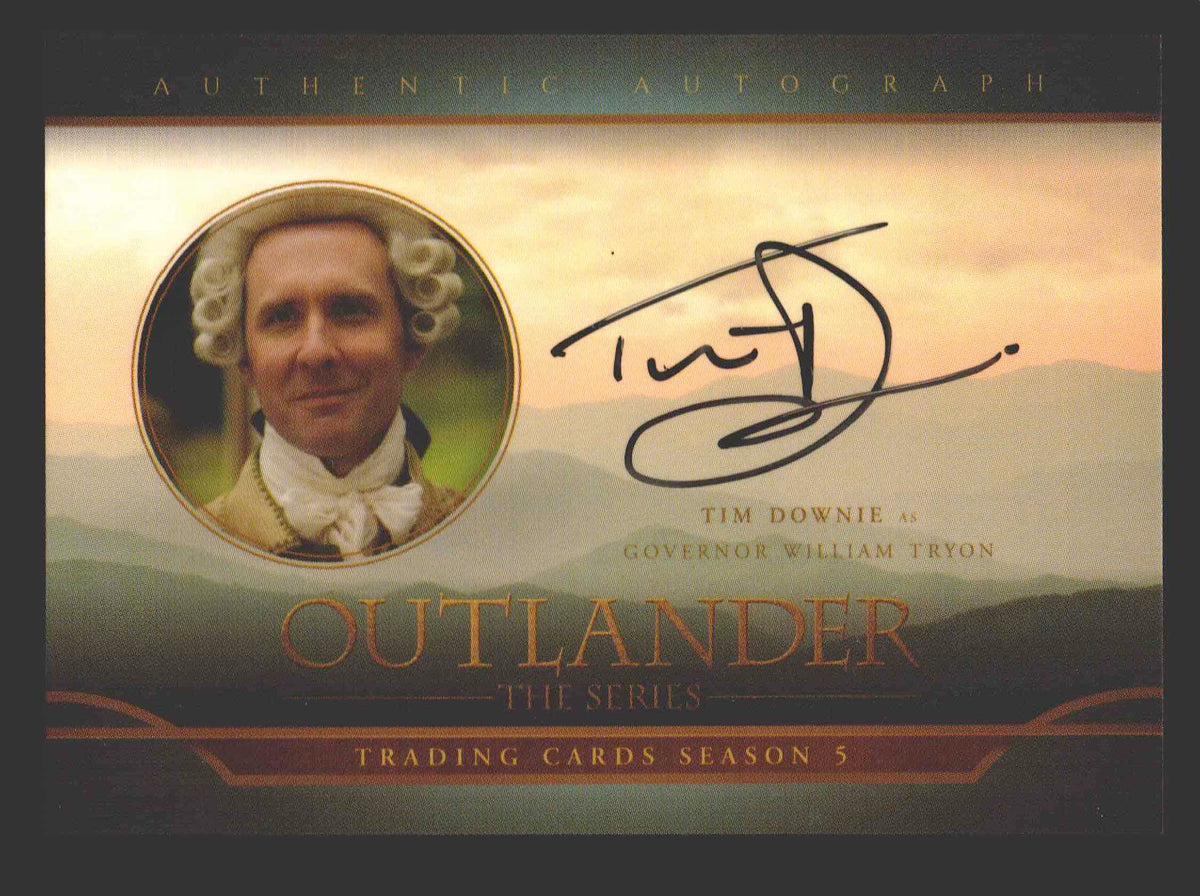 Outlander Season 5 Tim Downie as Governor William Tyron TD Autograph C ...