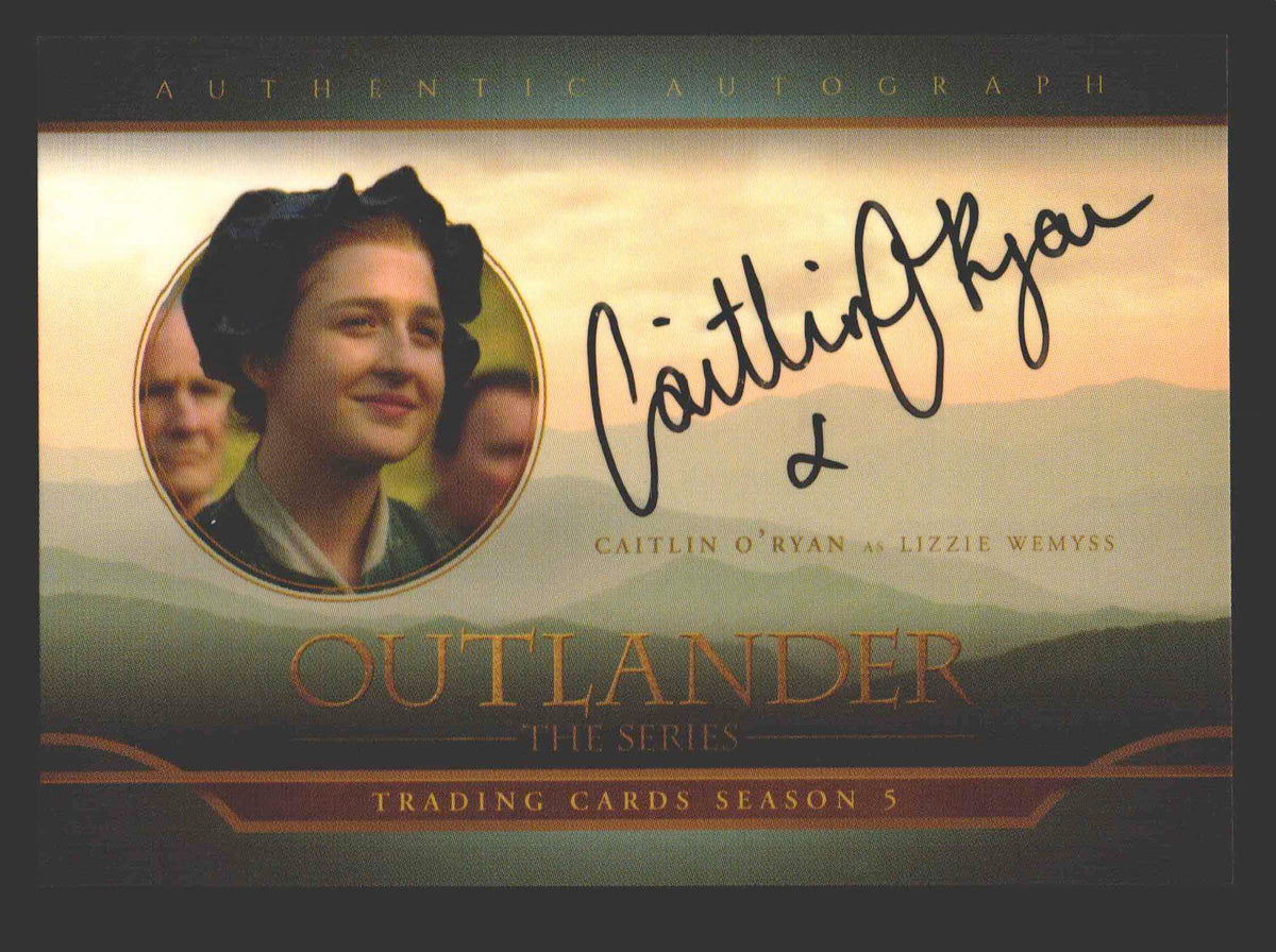 Outlander Season 5 Caitlin O'Ryan as Lizzie Wemyss CO Autograph Card ...