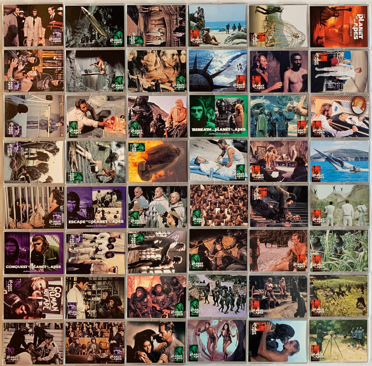 Planet of the Apes Archives Volume 1 Base Card Set 90 Cards Inkworks 1 ...
