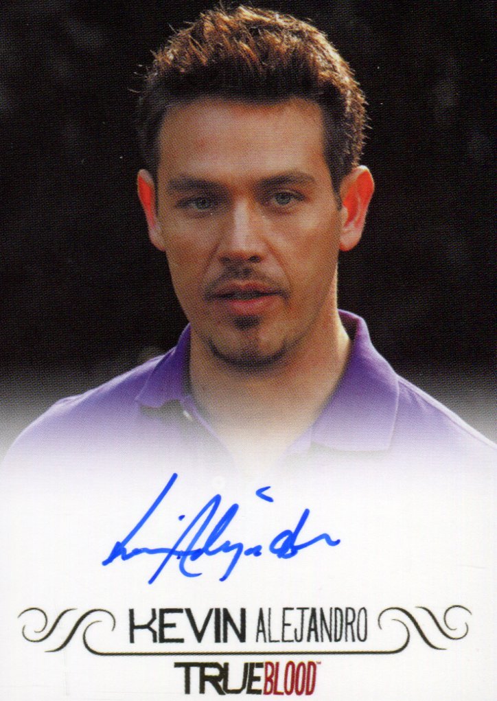 True Blood Archives Kevin Alejandro as Jesus Velasquez Autograph Card ...