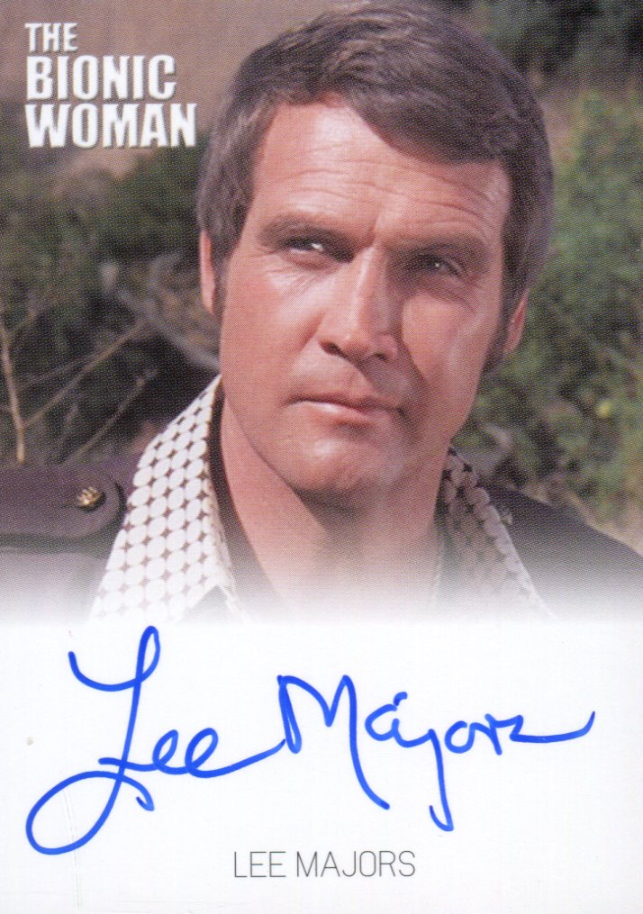 Bionic Collection Lee Majors as Colonel Steve Austin Autograph Card ...
