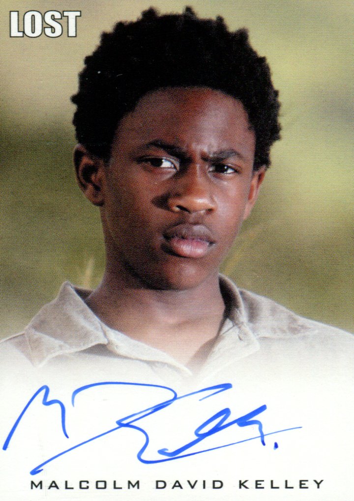 Lost Seasons 1-5 Malcolm David Kelley as Walt Lloyd Autograph Card ...