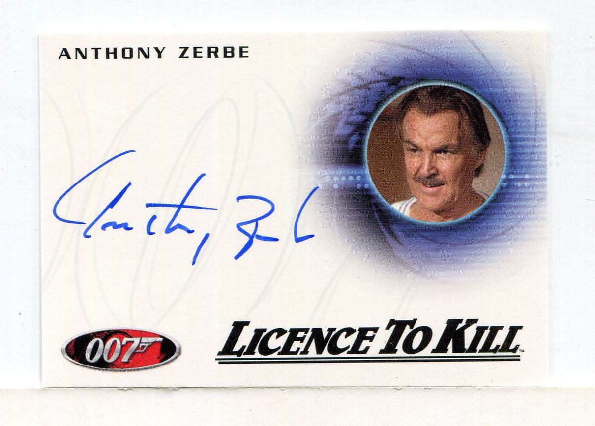 James Bond 50th Anniversary Series Two Anthony Zerbe Autograph Card A1 — TvMovieCards.com
