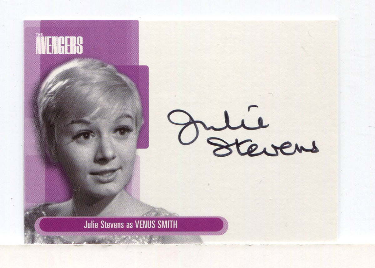 Avengers TV Definitive 1 Julie Stevens as Venus Smith Autograph Card A ...