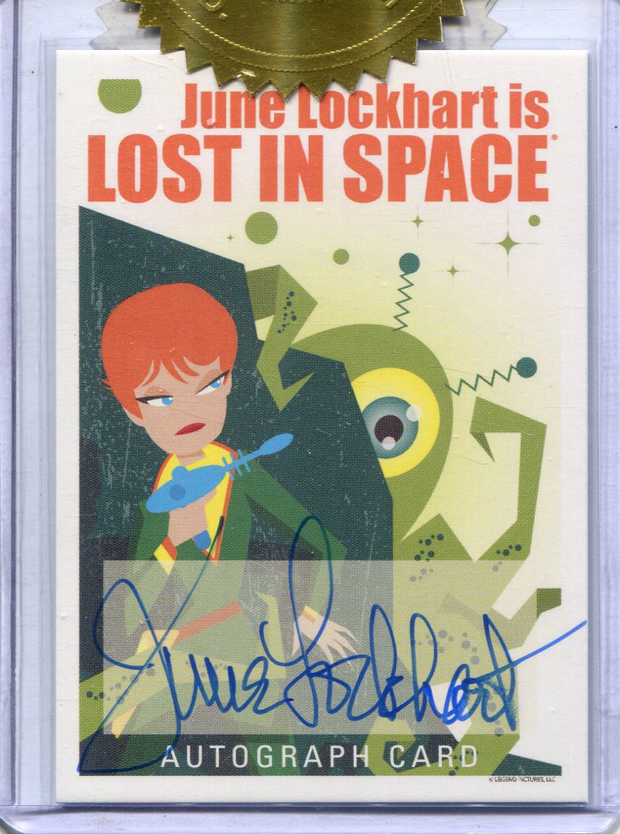 Lost in Space Archives Part 1 June Lockhart Character Art Autograph Ca ...
