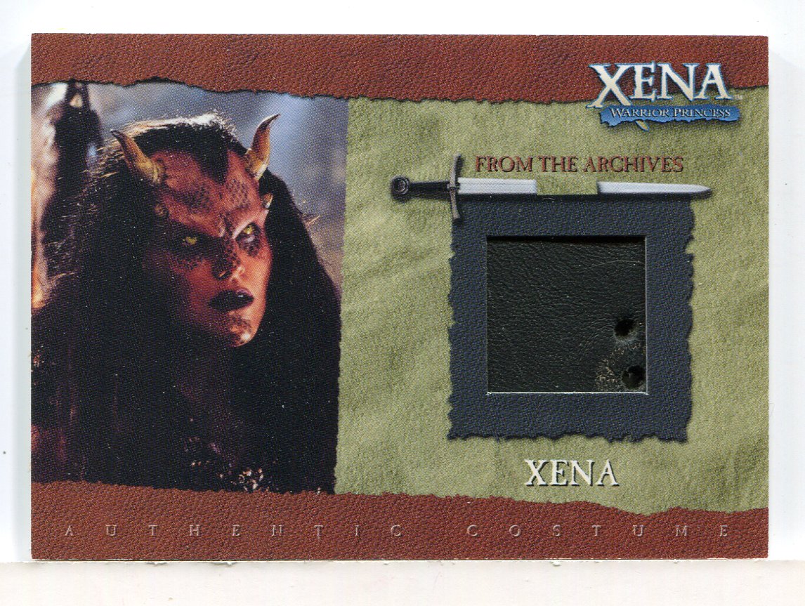 Xena Season Six Lucy Lawless as Demon Xena Costume Card R5 ...