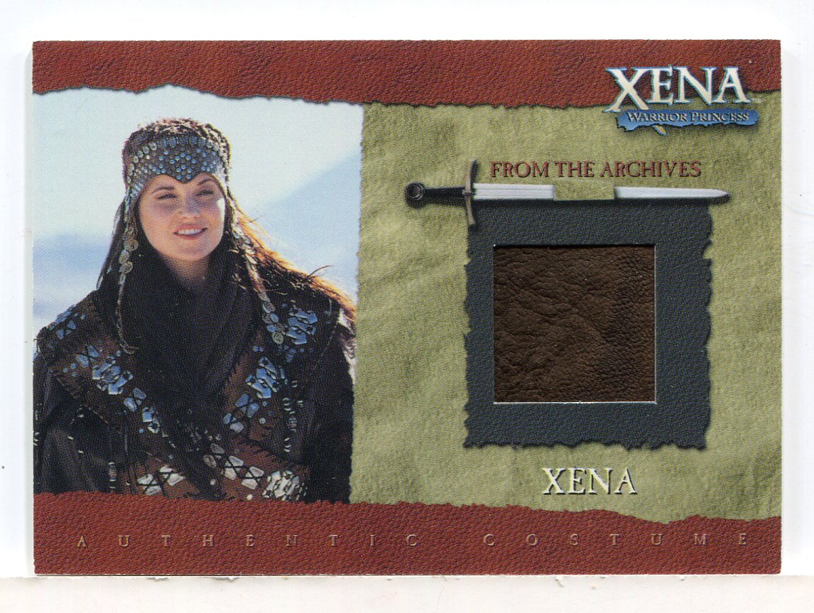 Xena Season Six Lucy Lawless as Xena Album Exclusive Costume Card R6 ...