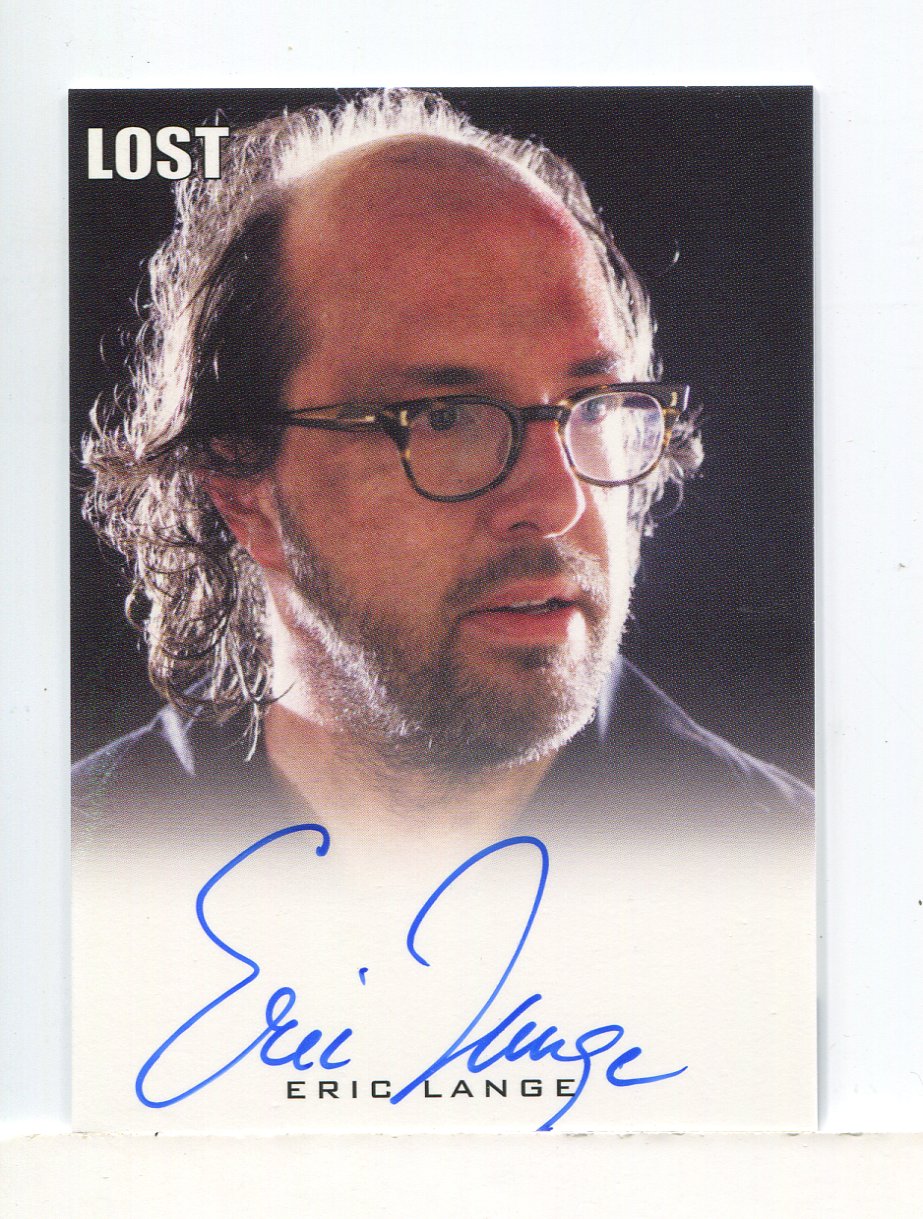 Lost Seasons 1-5 Eric Lange as Stuart Radzinsky Autograph Card ...