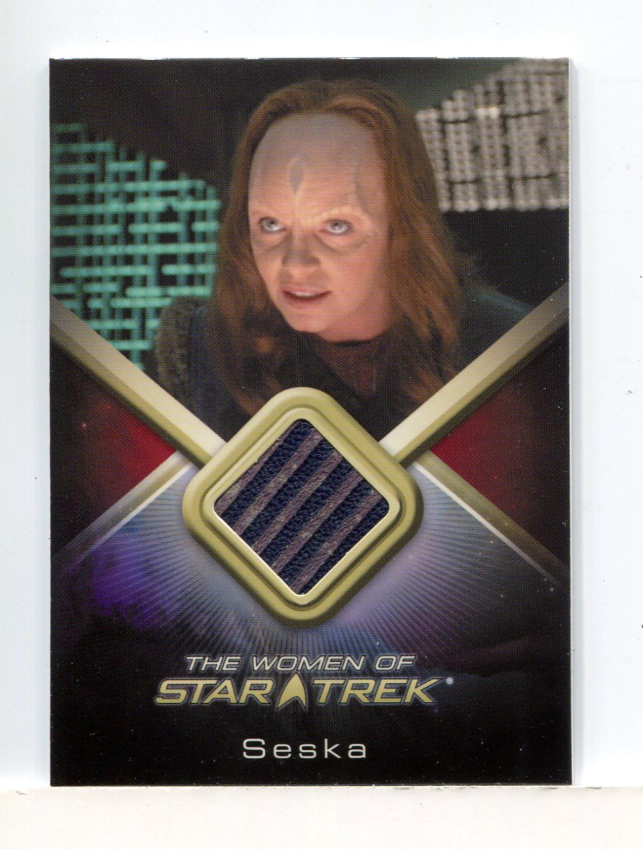 The Women of Star Trek WCC24 Martha Hackett as Seska Costume Card ...