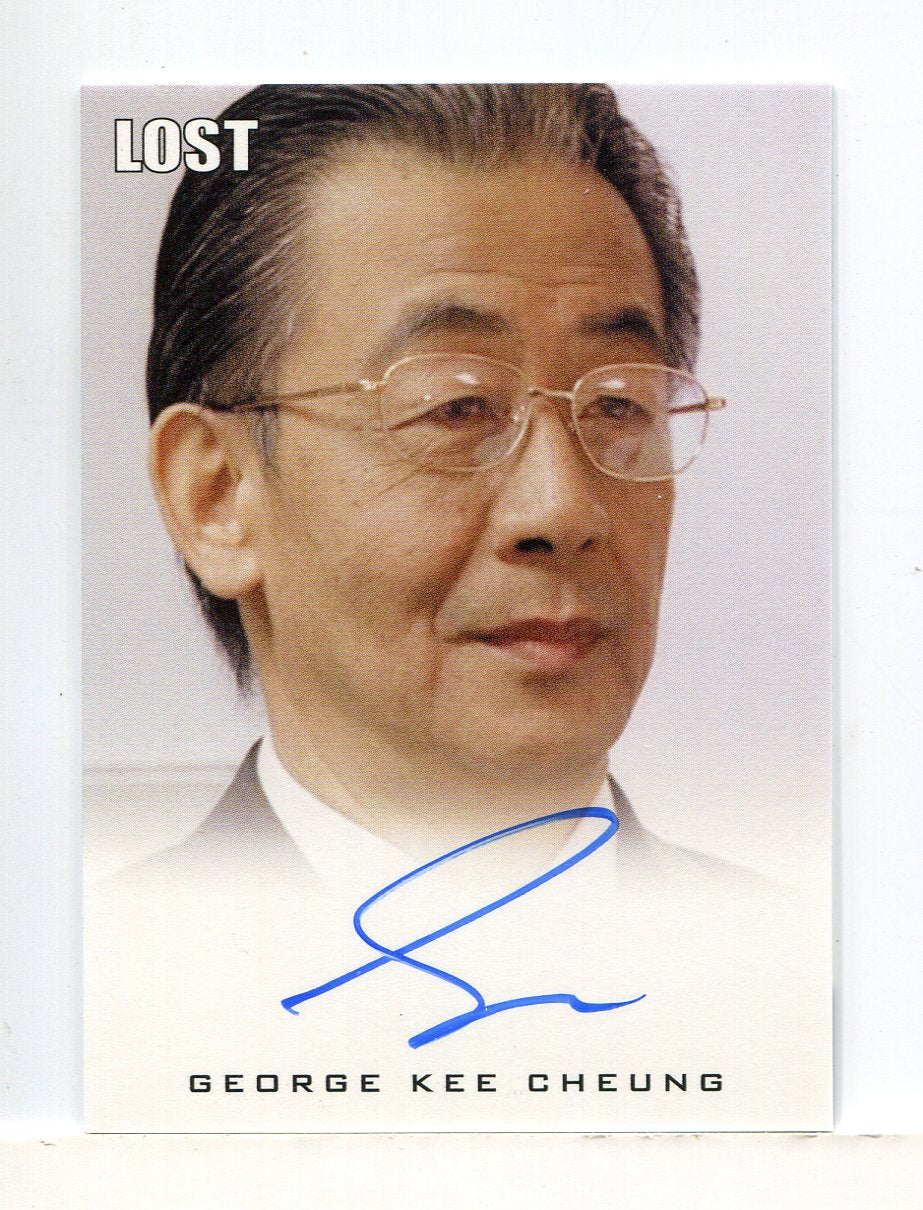 Lost Archives 2010 George Kee Cheung as Chinese Ambassador Autograph C ...