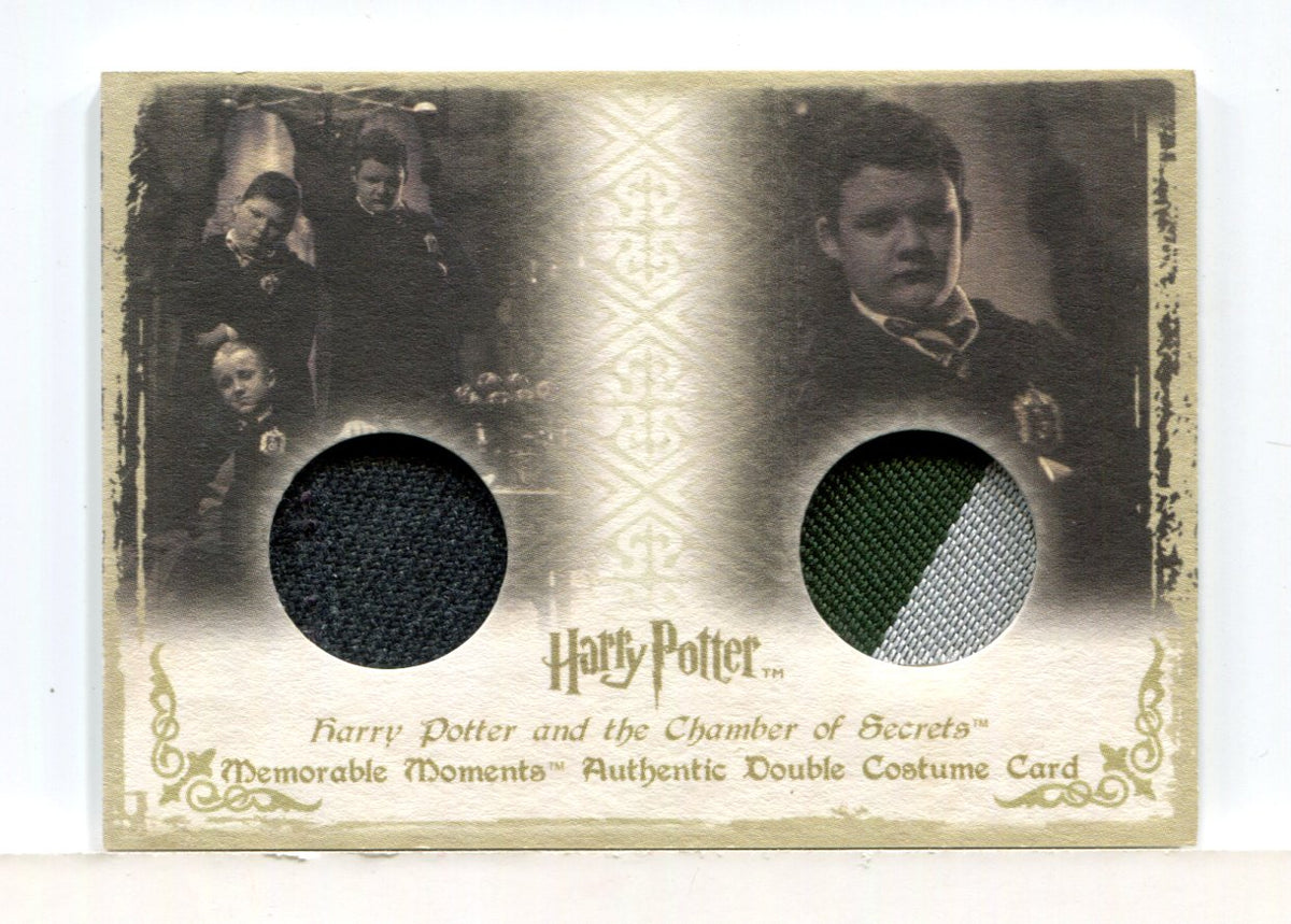 Harry Potter Memorable Moments Gregory Goyle Double Costume Card DC4 ...