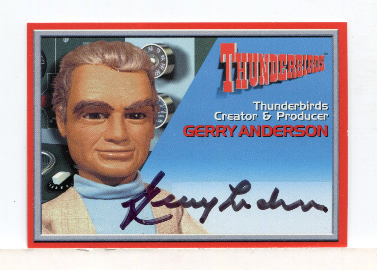 Thunderbirds Premium Gerry Anderson Autograph Card A1 — TvMovieCards.com