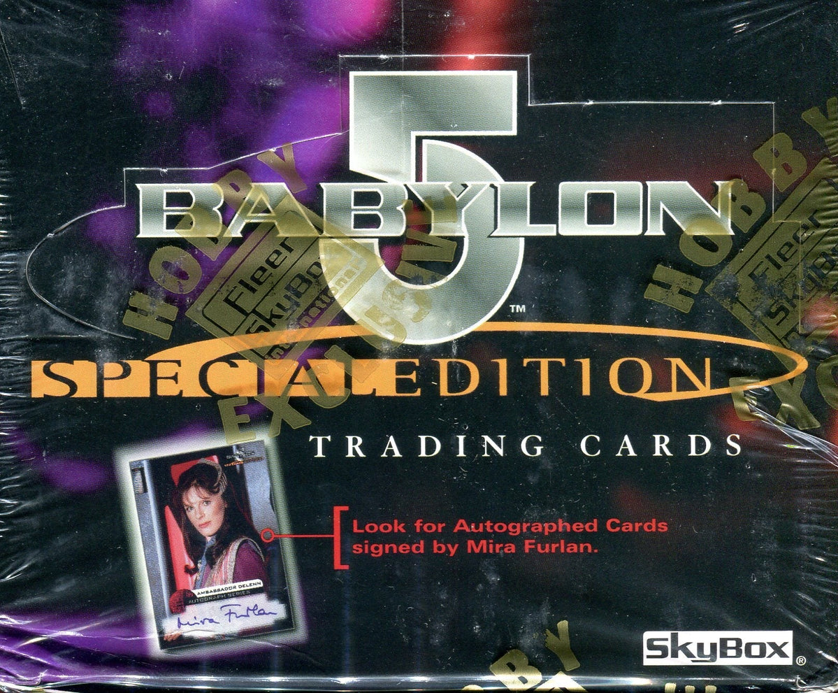 Babylon 5 Special Edition Trading Card Box 36 CT Skybox 1997 ...