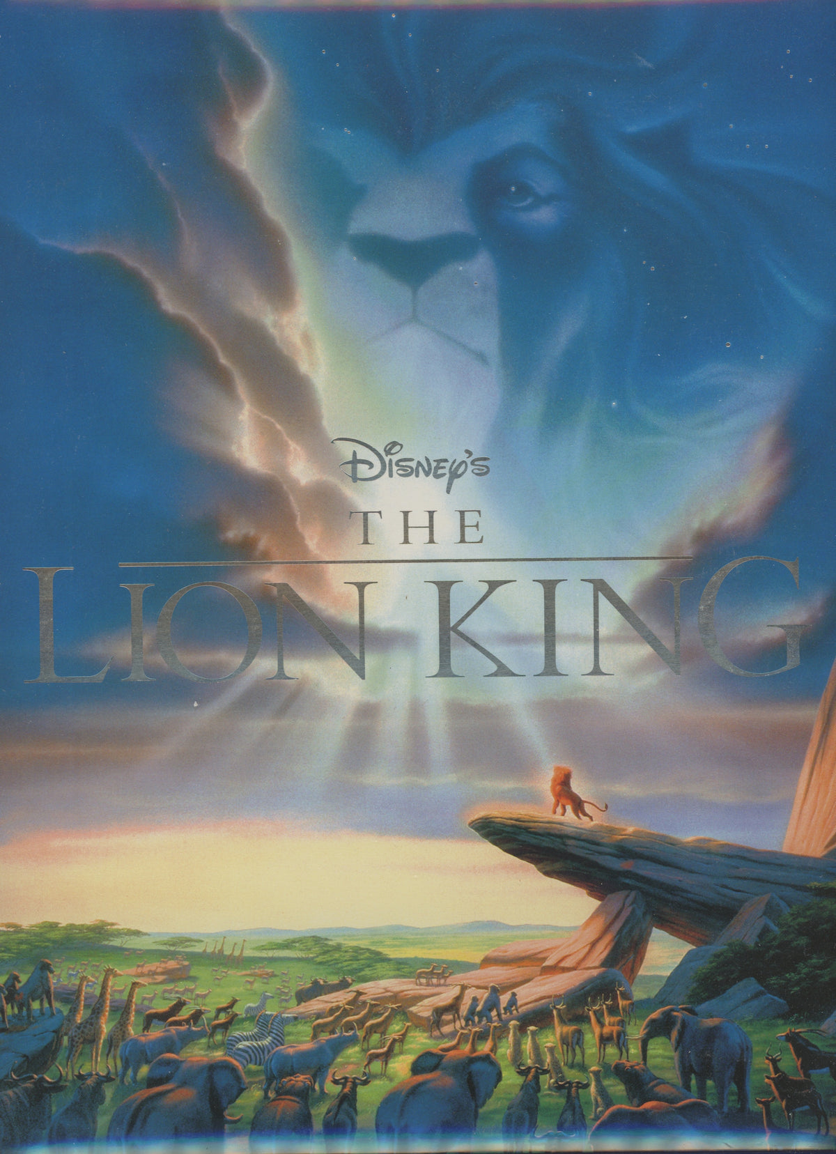 Lion King Series 1 One Disney Movie Empty Used Trading Card Album Skyb ...