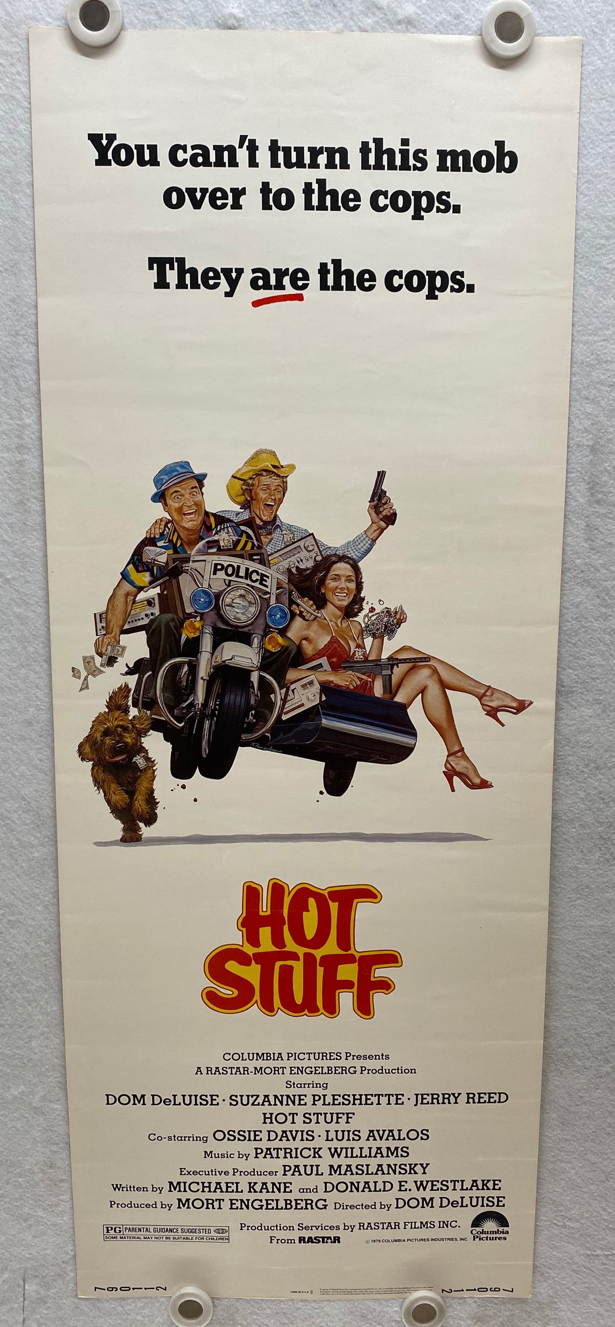 1979 Hot Stuff Insert 14x36 Movie Poster Dom DeLuise, Jerry Reed ...
