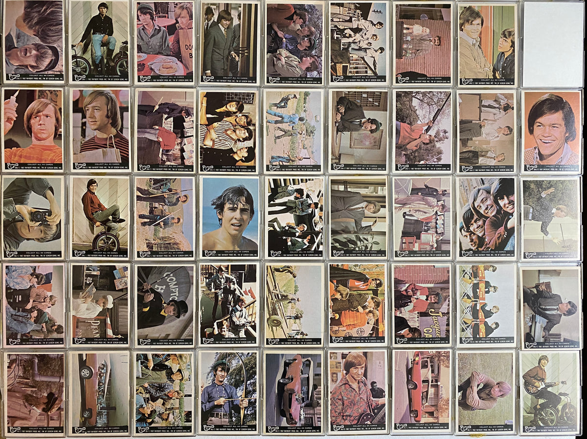 1966 The Monkees Series A Vintage Trading Card Set of 44 Cards Donruss ...