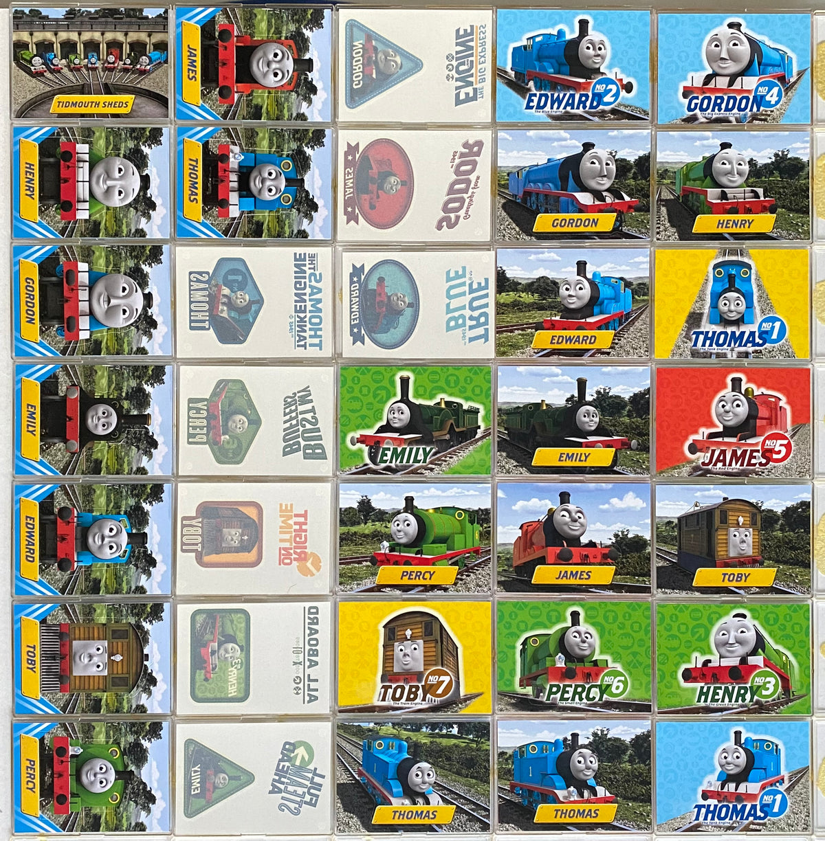 Thomas The Train & Friends Trading Card Set 35 Cards Briar Patch/Gulan ...