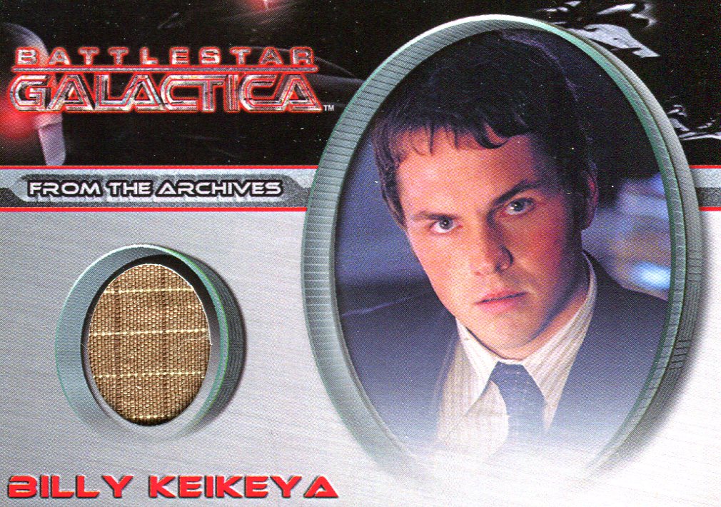 Battlestar Galactica Season Two Billy Keikeya Costume Card CC26 ...