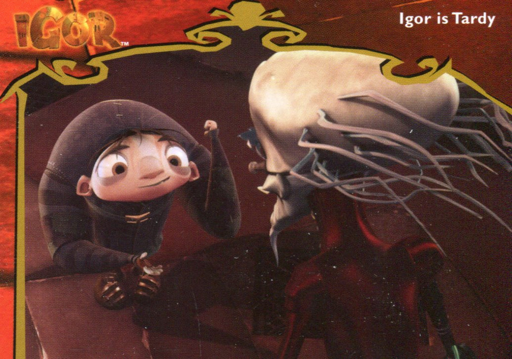 Igor Movie Trading Base Card Set 70 Cards Upper Deck 2008 ...