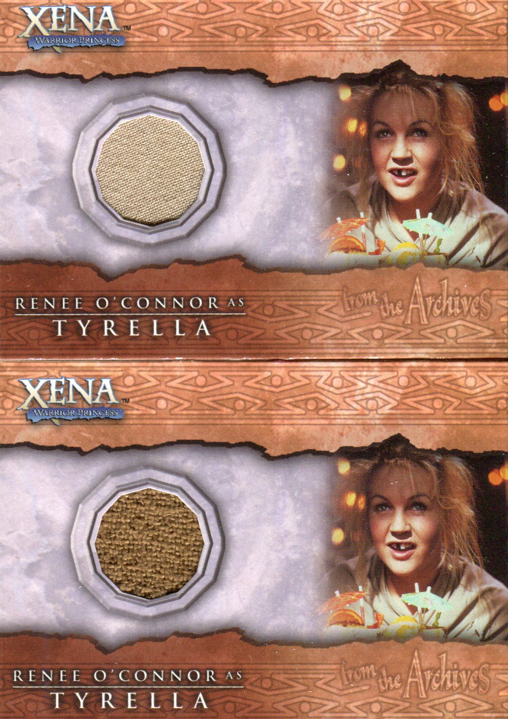 Xena Beauty and Brawn Renee O'Connor as Tyrell Costume Card Variants C ...