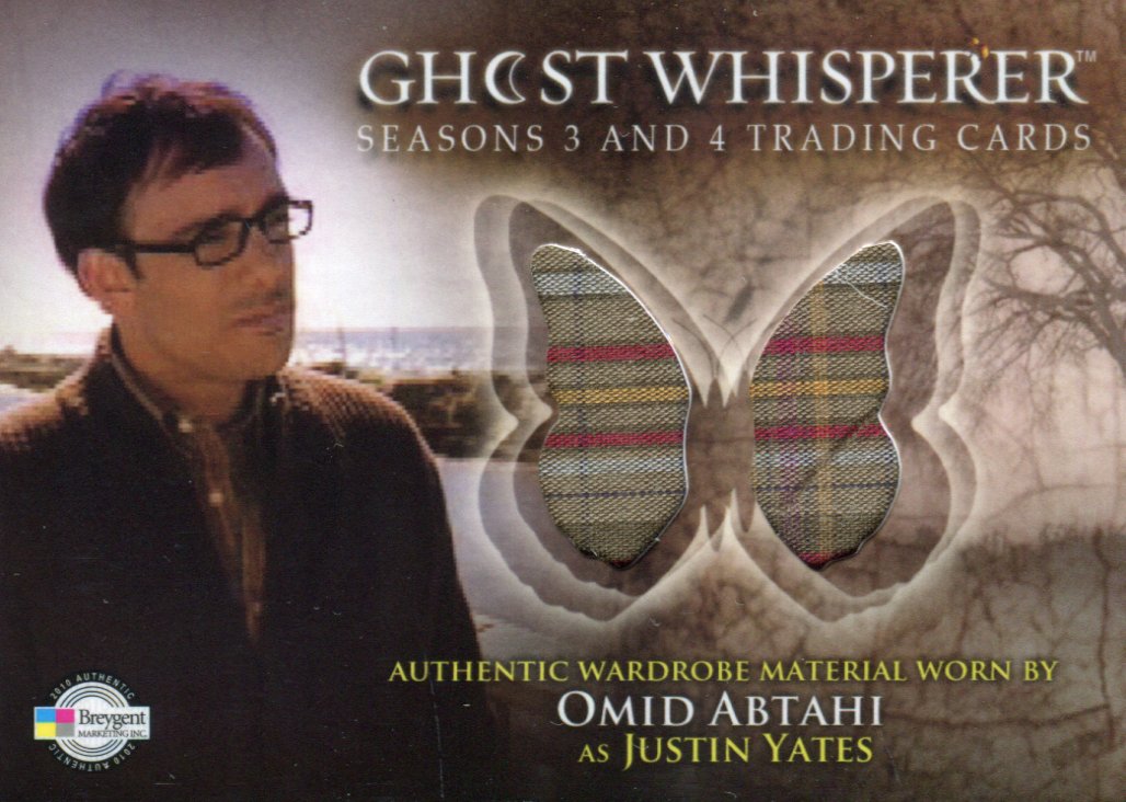 Ghost Whisperer Seasons 3 & 4 Omid Abtahi as Justin Yates Costume Card ...