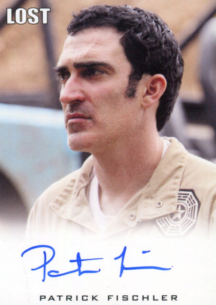 Lost Seasons 1-5 Patrick Fischler as Phil Autograph Card — TvMovieCards.com