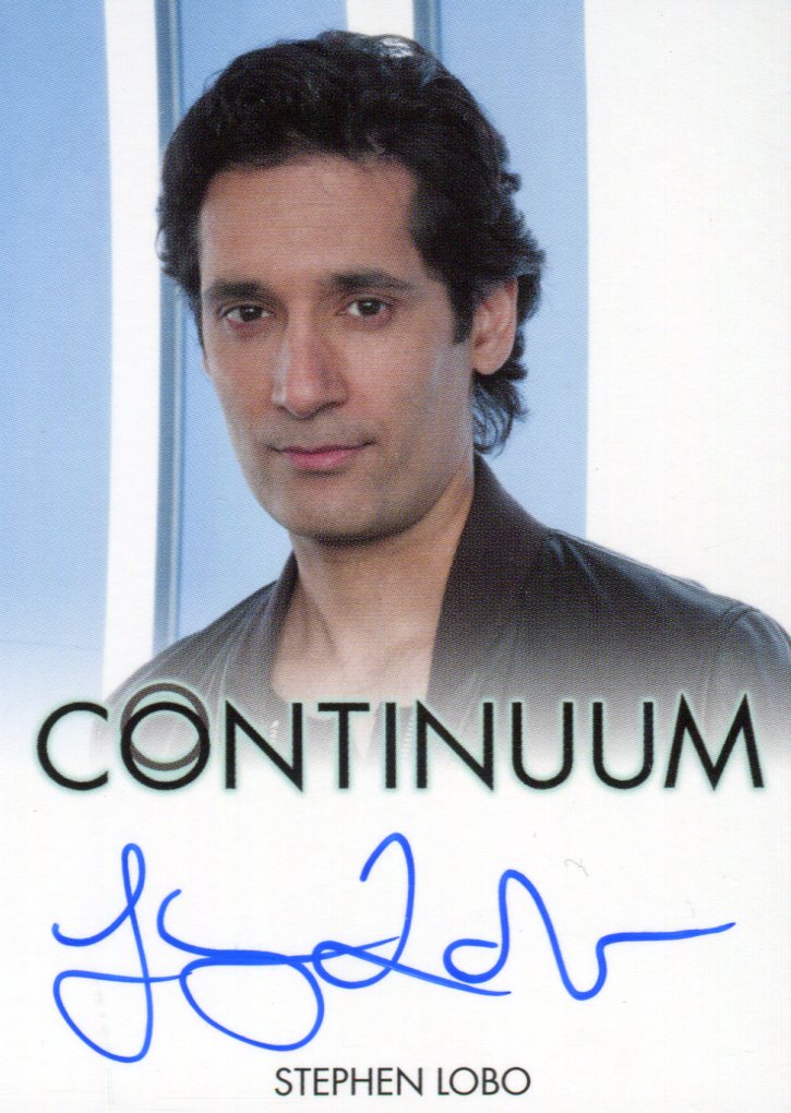 Continuum Season 3 Stephen Lobo as Matthew Kellog Autograph Card ...