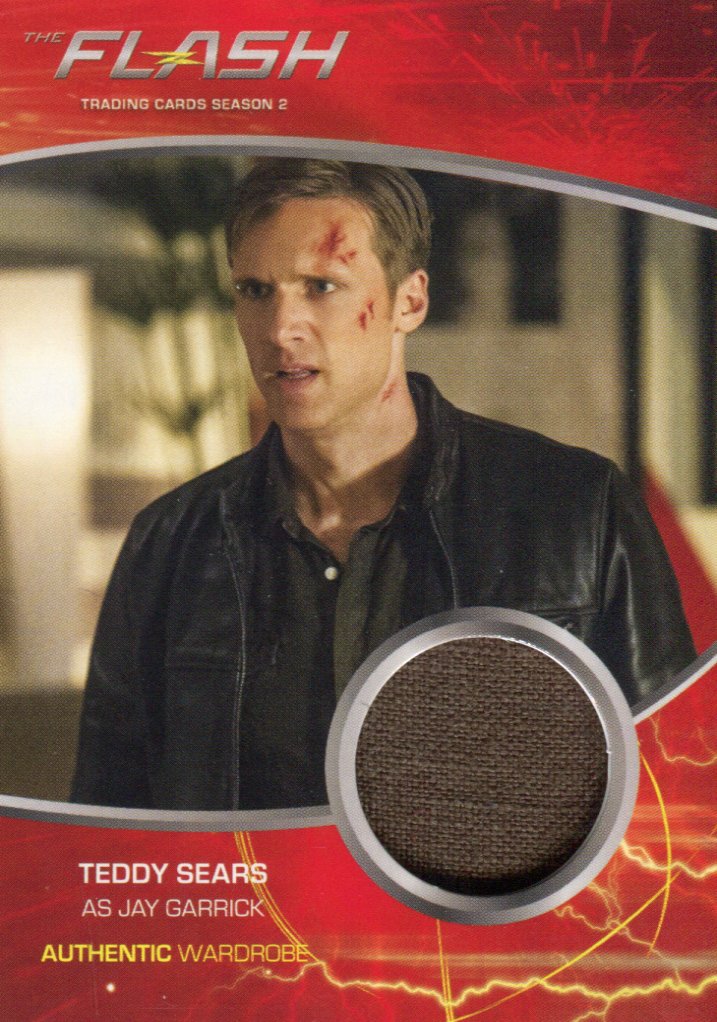 2017 Flash Season 2 Teddy Sears as Jay Garrick Wardrobe Costume Card M ...