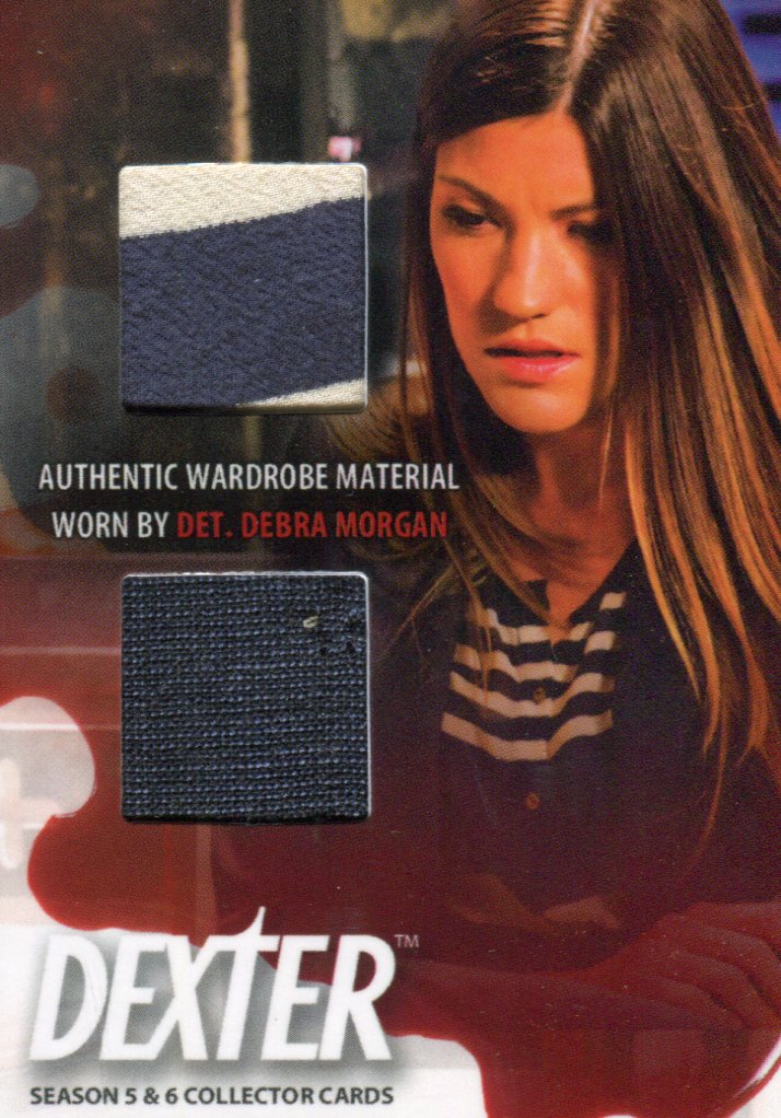 Dexter Seasons 5 & 6 Det. Debra Morgan Double Wardrobe Costume Card DC ...