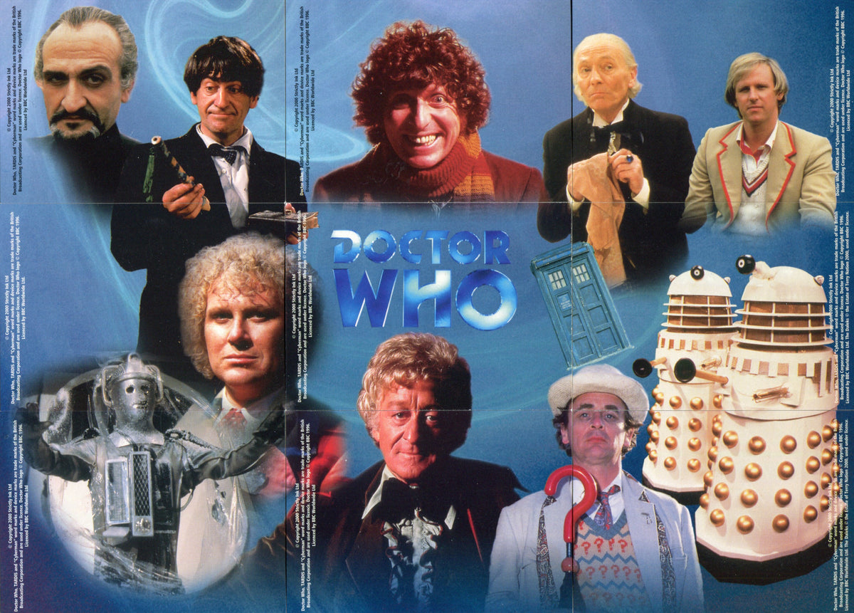 Doctor Who Definitive 1 Puzzle Preview Card Set 10 Cards PR1-1 thru PR ...