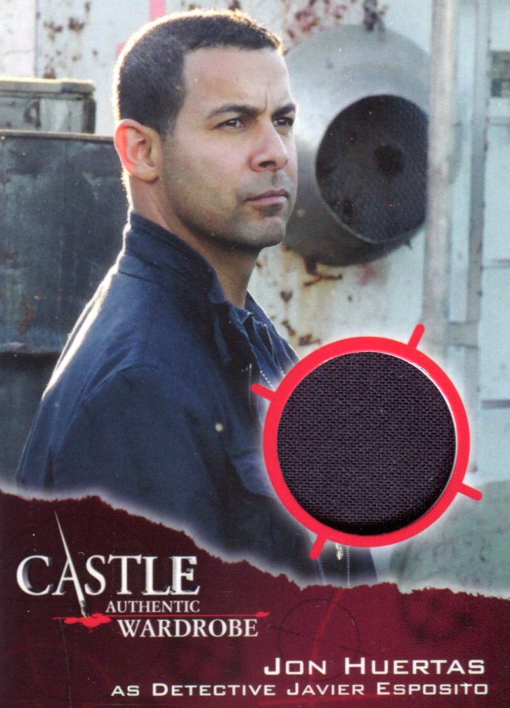 Castle Seasons 3 & 4 Javier Esposito Wardrobe Costume Card M13 ...