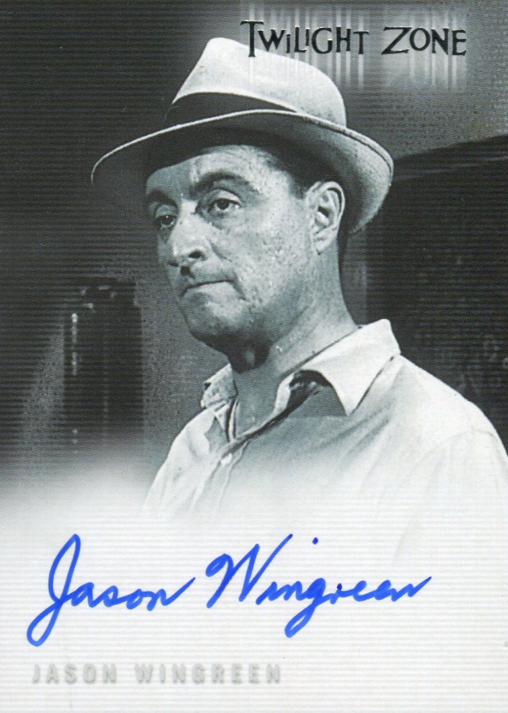 Twilight Zone 4 Science and Superstition Jason Wingreen Autograph Card ...