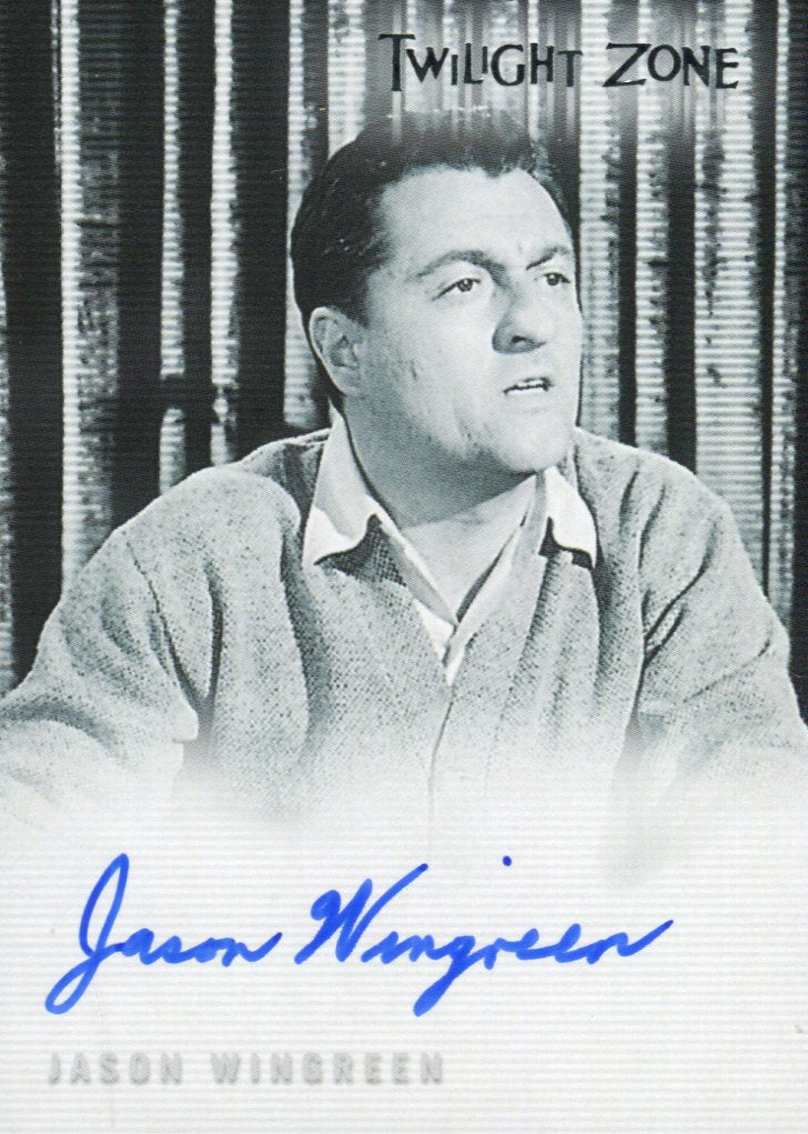 Twilight Zone 4 Science and Superstition Jason Wingreen Autograph Card ...