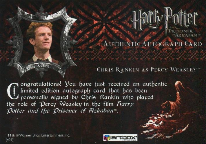 Percy Weasley Signature