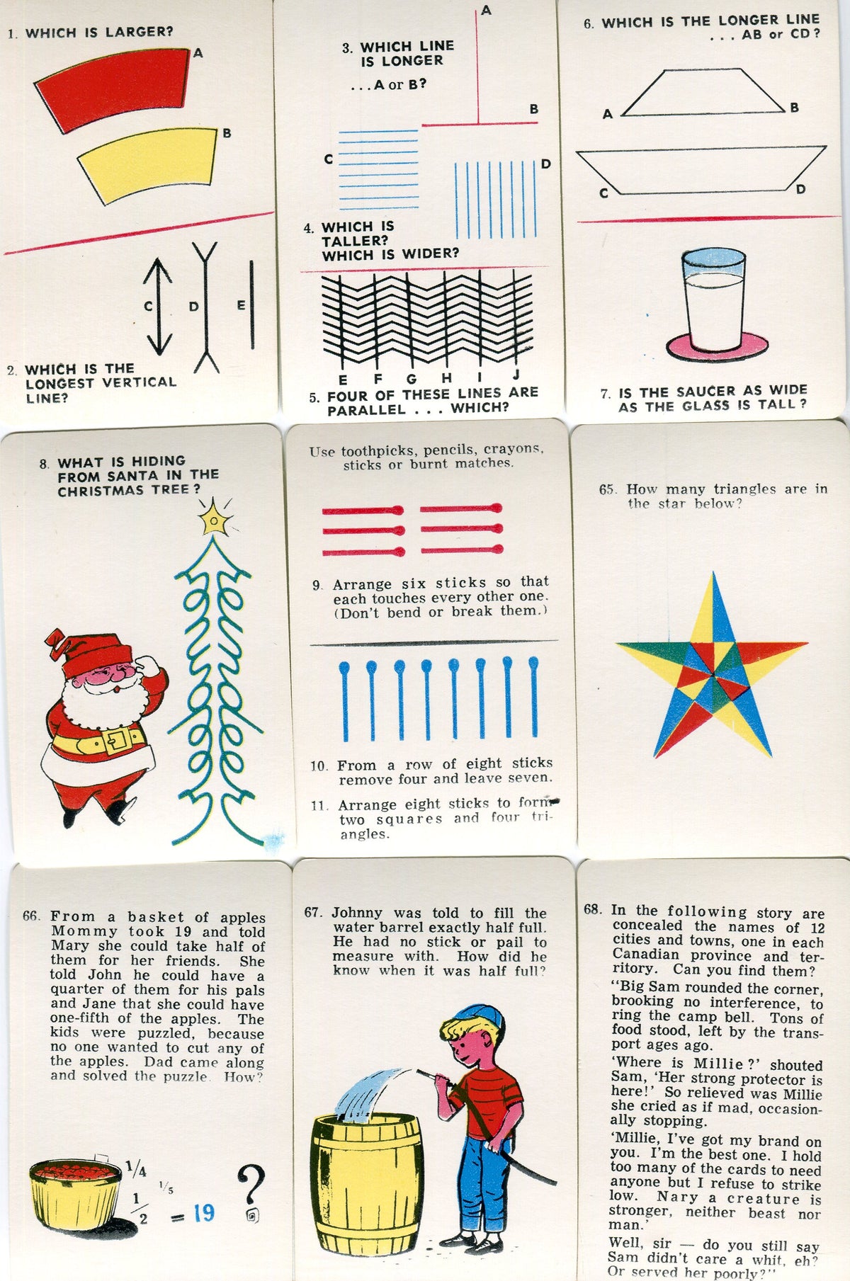 Math Quiz Card Set 40 Cards — TvMovieCards.com