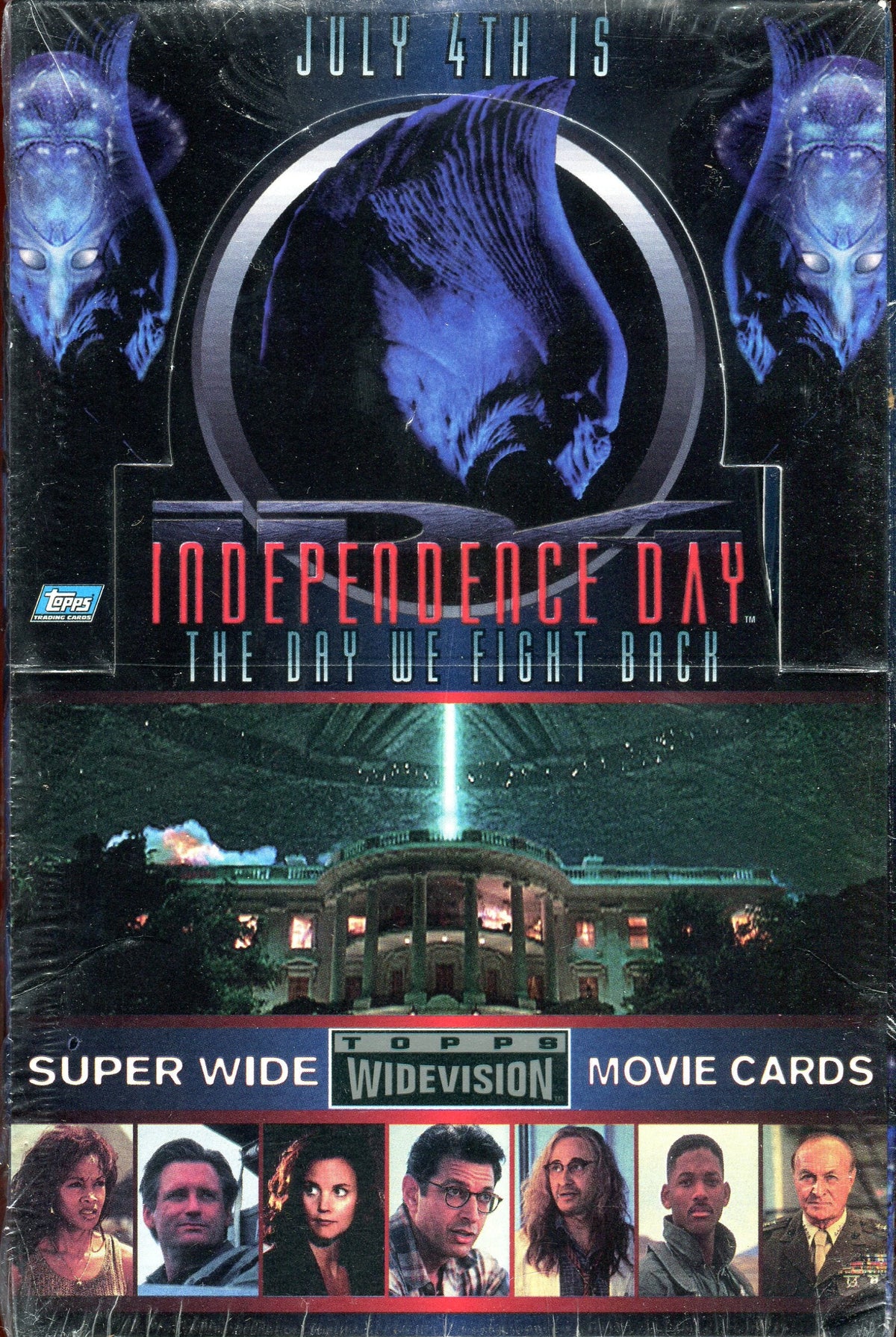 Independence Day ID4 Widevision Movie Trading Card Box — TvMovieCards.com