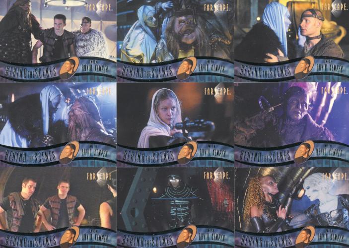 Farscape Season 3 Behind the Scenes Chase Card Set 22 Cards BTS23 - BT ...