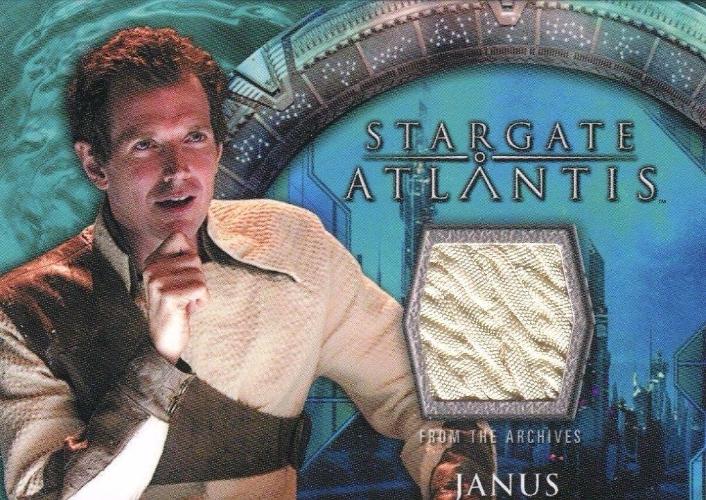 Stargate Atlantis Season One Janus Costume Card — TvMovieCards.com