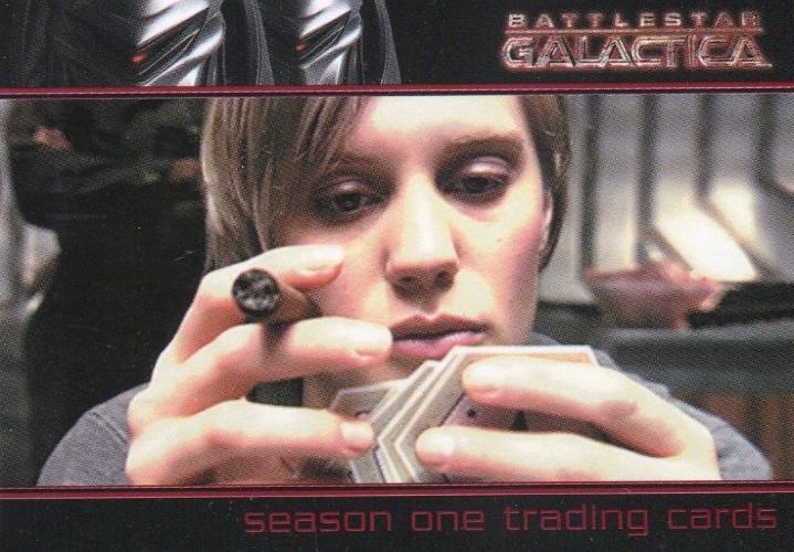 Battlestar Galactica Season One CP1 Promo Card — TvMovieCards.com